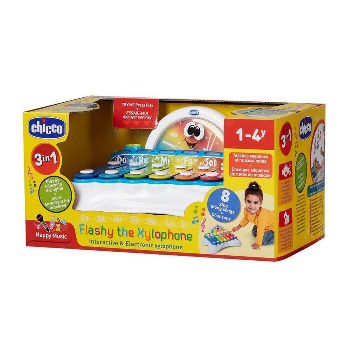 Chicco Flashy the Musical Xylophone Toy – the health boutique