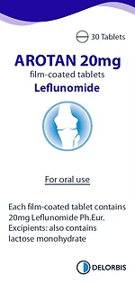 Arotan 20 mg for Rheumatoid Arthritis (Leflunomide)- Health Boutique ...