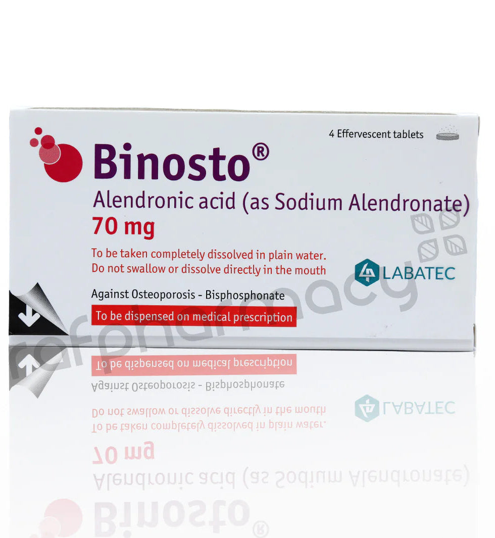 Binosto 70 mg Alendronate – Osteoporosis Tablets- Health Boutique – the ...