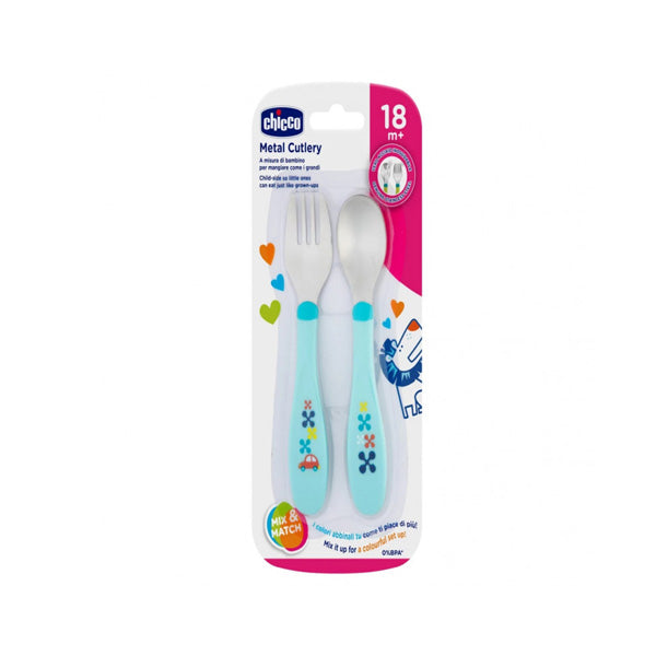 Chicco Metal Cutlery 18m+ – the health boutique
