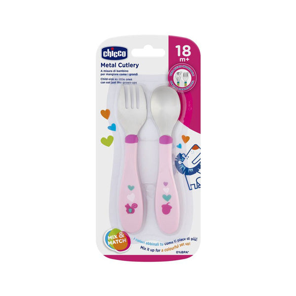 Chicco Metal Cutlery 18m+ – the health boutique