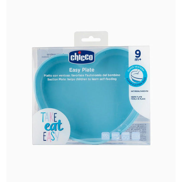 Chicco Silicone Heart Shaped Plate 9m+ – the health boutique