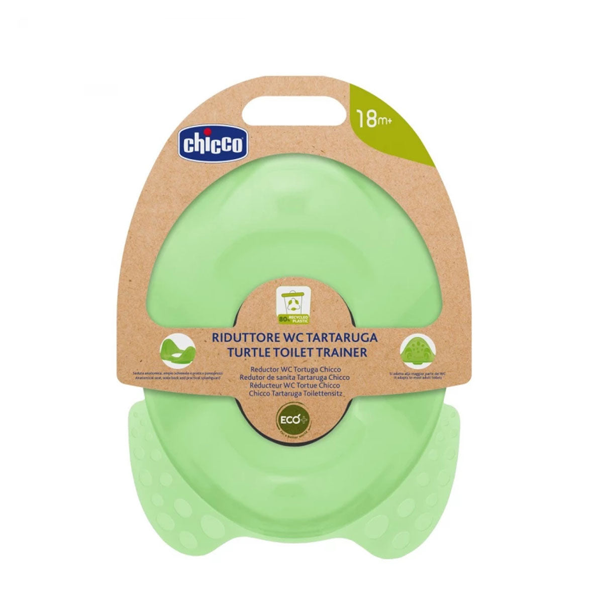 Chicco Toilet Trainer Turtle - Recycled Plastic – the health boutique