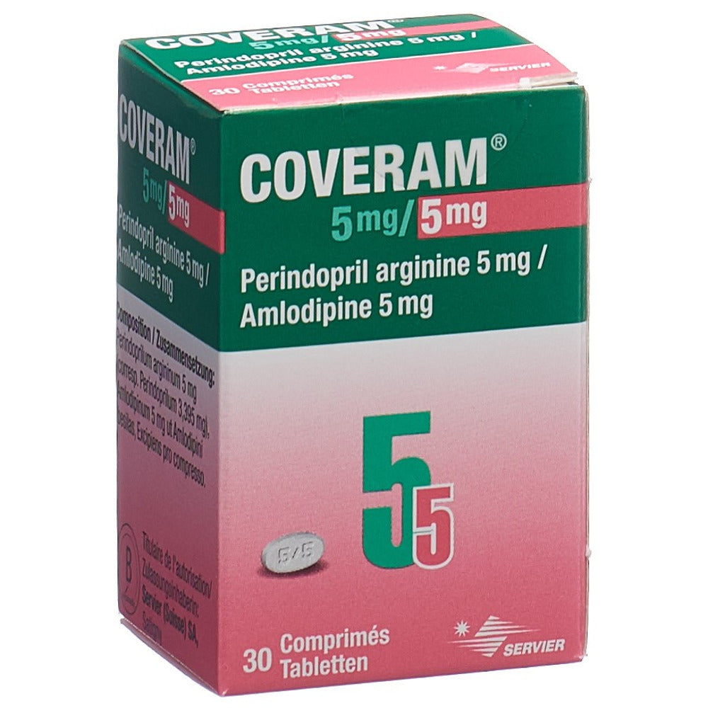 Coveram 5/5 mg Tablets for Blood Pressure Control- Health Boutique ...