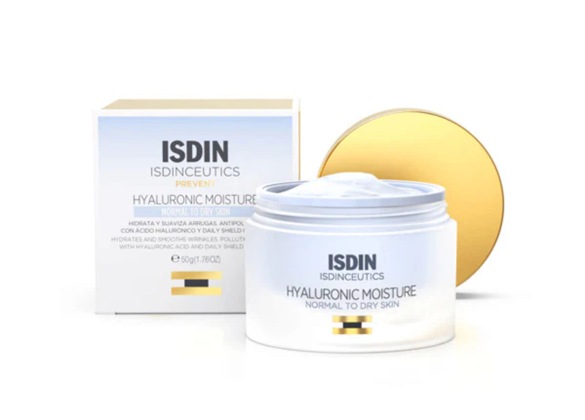 Isdin Hyaluronic Moisture Normal To Dry Skin Cream 50G – the health ...