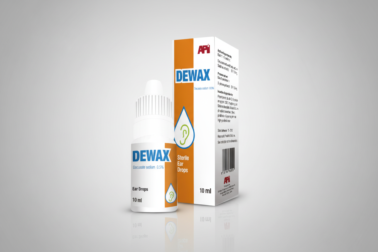 Dewax 5mg Ear Drops Docusate Sodium Ear Wax Remover- Health Boutique ...
