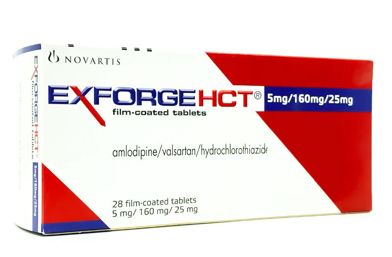 Exforge HCT 5/160/25 mg Tablets for Hypertension-Health-Boutique – the ...