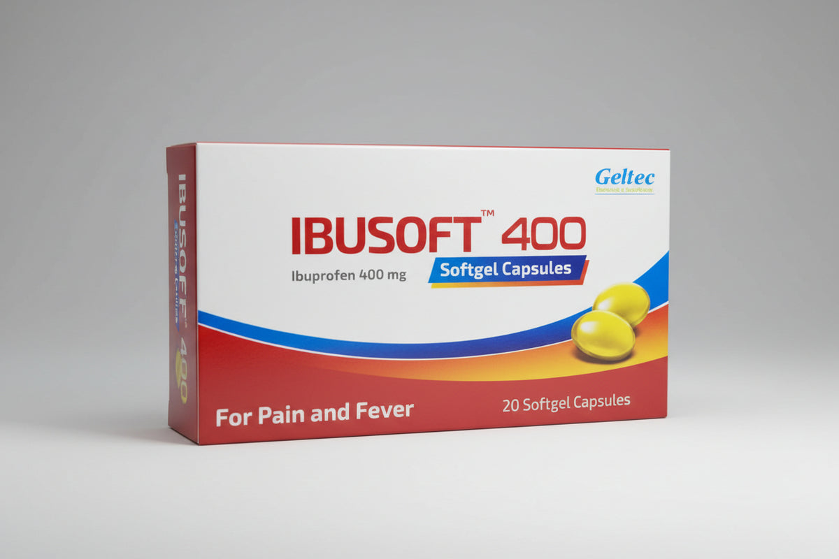 Ibusoft 400 mg Weichkapseln zur Schmerzlinderung – Health Boutique ...