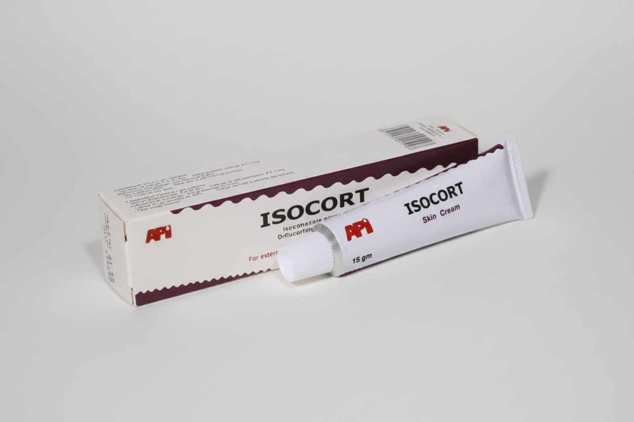 Isocort Skin Cream 15g – Antifungal & Anti-Inflammatory- Health ...