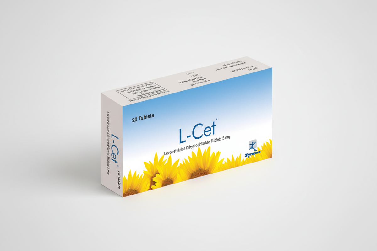 L-Cet® 5mg Tablets 30– Levocetirizine Allergy Relief- Health Boutique ...