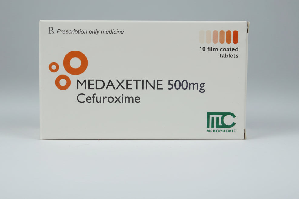 Medo-Axetine 500 mg Tablets – Cefuroxime Antibiotic- Health Boutique ...