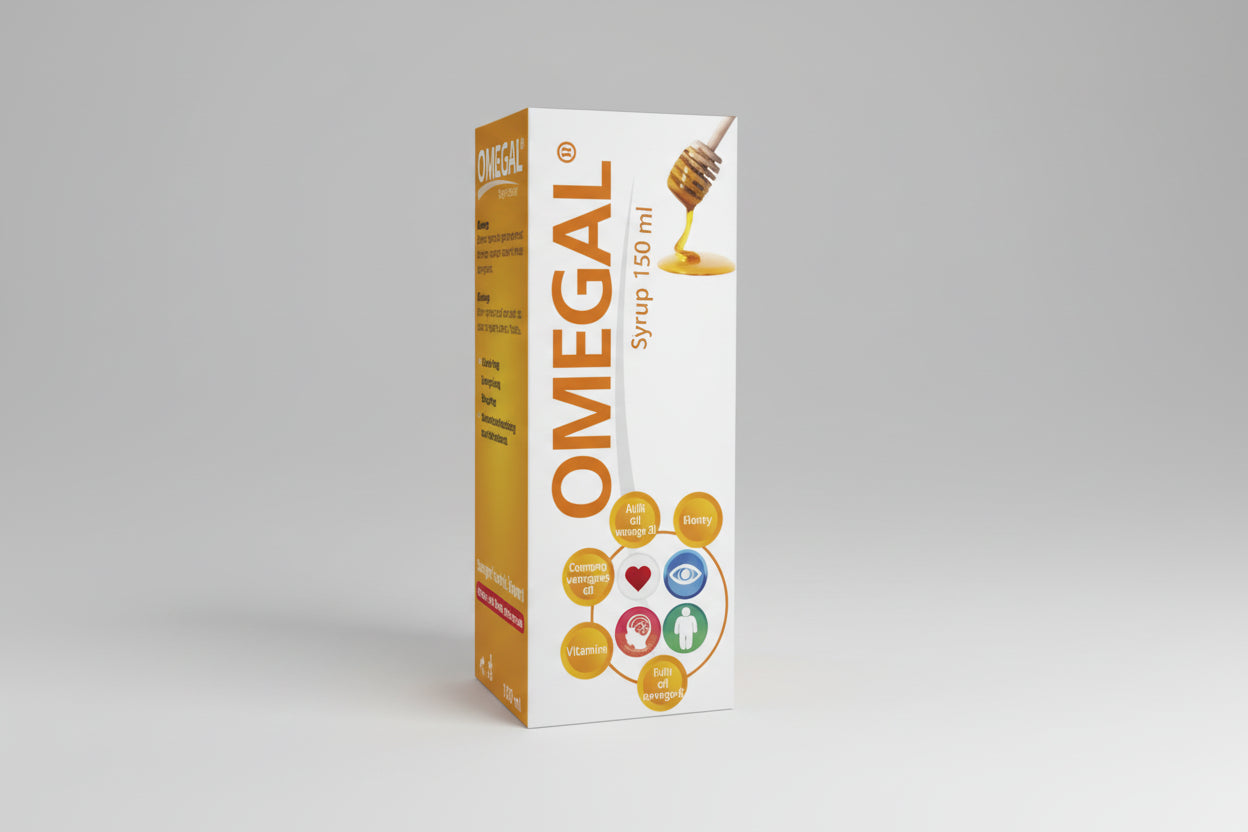 Omegal Plus Syrup 150ml – Omega 3 DHA EPA- Health Boutique – the health ...