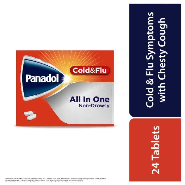 Panadol® Cold & Flu All-in-One – Complete Relief - Health Boutique ...