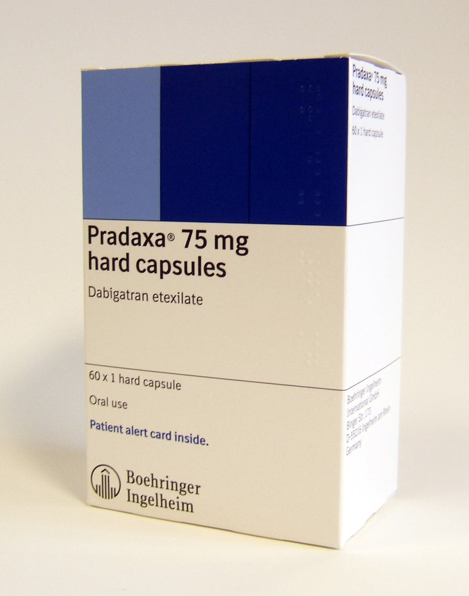 Pradaxa 75 mg Capsules for Anticoagulant Therapy- Health Boutique – the ...