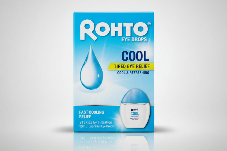 Rohto Cool Eye Drops for Instant Cooling Relief- Health Boutique – the ...