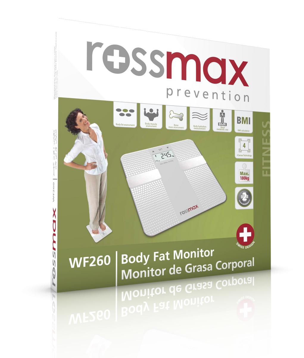 Rossmax WF260 Body Fat Monitor with Scale | Body Composition | Jordan ...