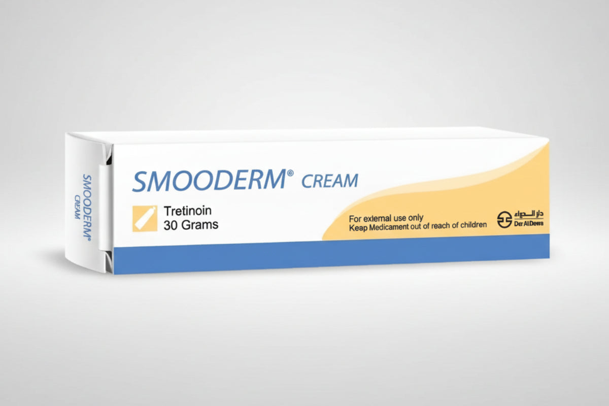 Smooderm® Cream 30G – Tretinoin Acne Treatment- Health Boutique – the ...