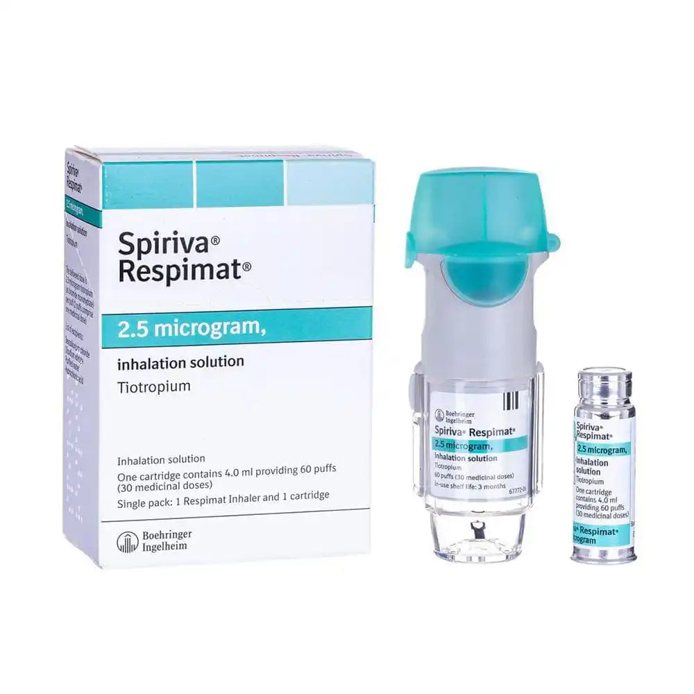 Spiriva Respimat 2.5 mcg Inhaler for COPD & Asthma-Health-Boutique ...