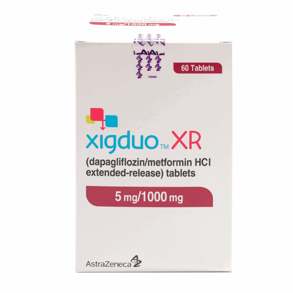 Xigduo XR® 5/1000 mg Tablets (60) | Rx | type 2 diabetes | Health BTQ ...
