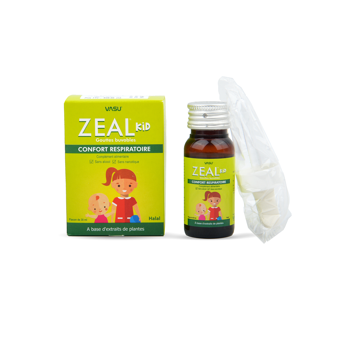 Zeal® Kid Drop 30ml – Herbal Cough & Cold Relief- Health Boutique – the ...