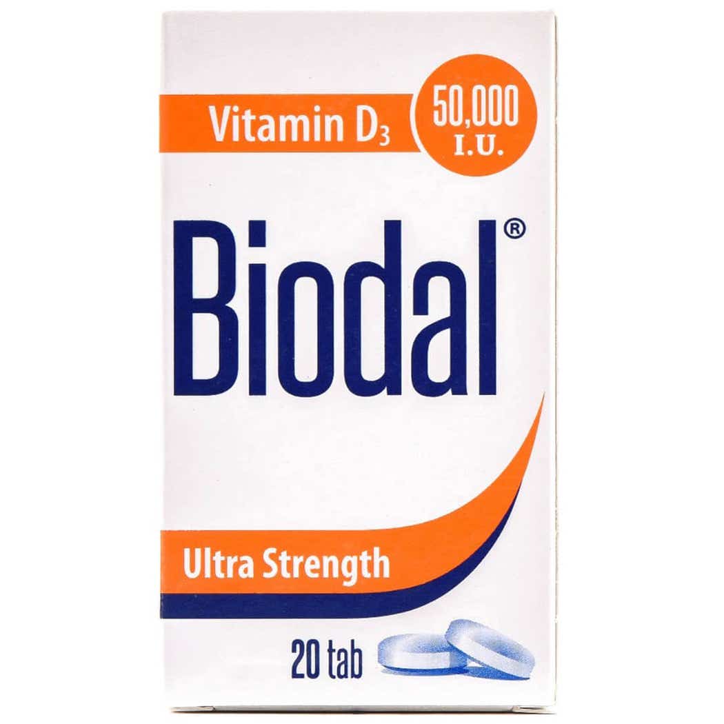 Biodal 50,000 IU Vitamin D3 – High Strength | Jordan | Health Boutique ...