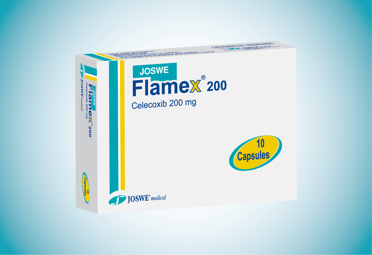 Flamex 200 Mg Capsules Celecoxib Pain Relief- Health Boutique – the ...