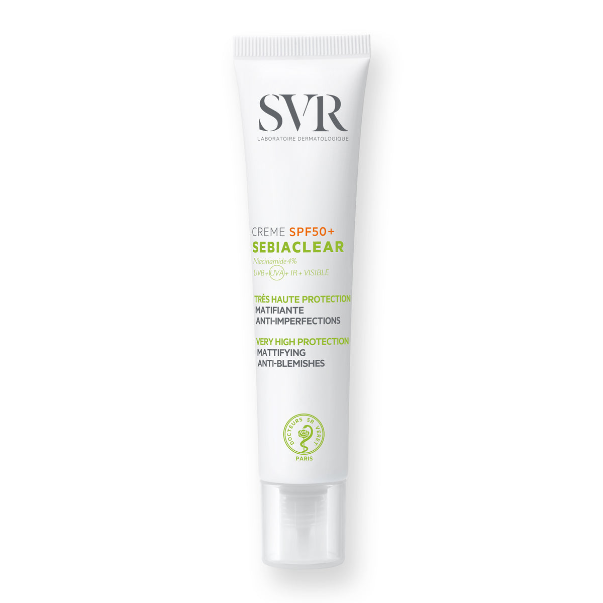 Svr Sebiaclear Sun Blockspf 50 For Oily And Acne-Prone Skin - Svr