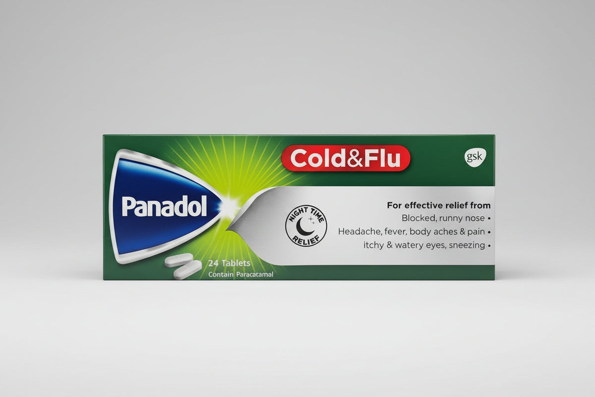 Panadol® Erkältung & Grippe – Tabletten zur Linderung mehrerer Symptome ...