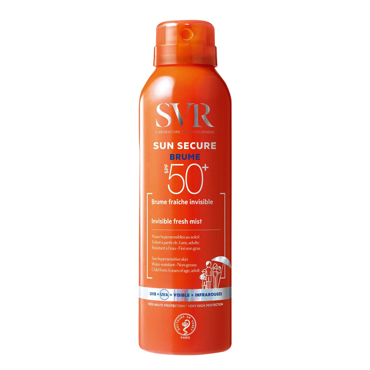 SVR SUN SECURE Brume SPF50 200ml spray – the health boutique
